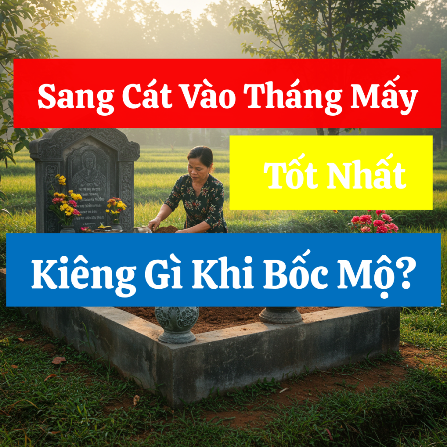 Sang Cát Vào Tháng Mấy Tốt Nhất? Kiêng Gì Khi Bốc Mộ?